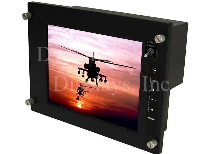 Rugged Color & Monochrome Military Display Monitors for Sale